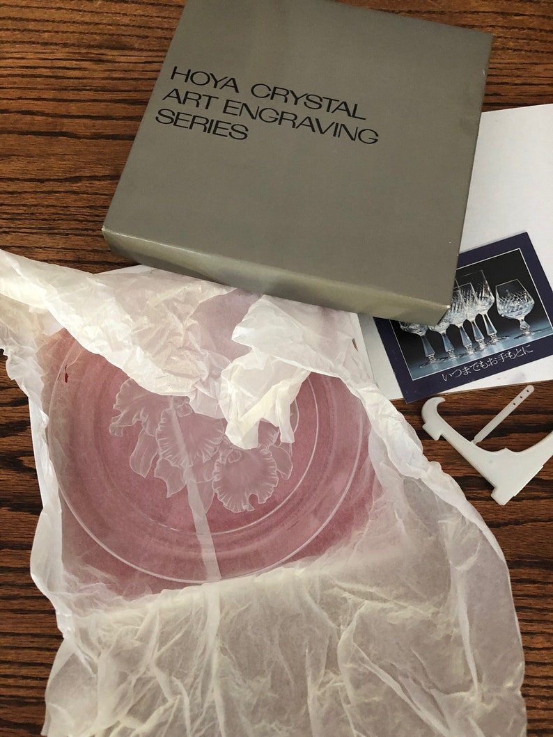 Hoya Crystal Plate Flower of the Month - Orchids - Etsy