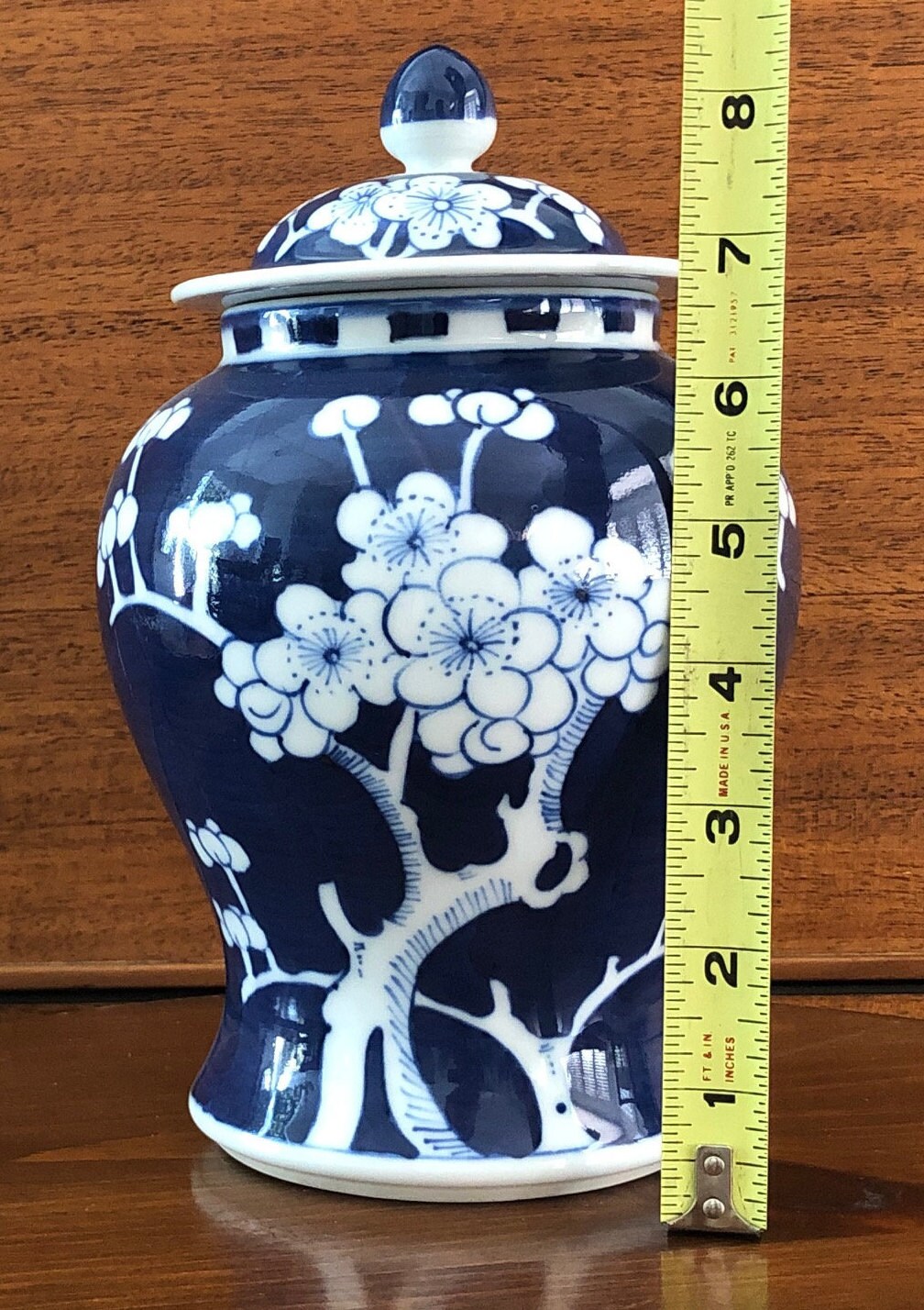 Blue & White Temple Jar - Etsy
