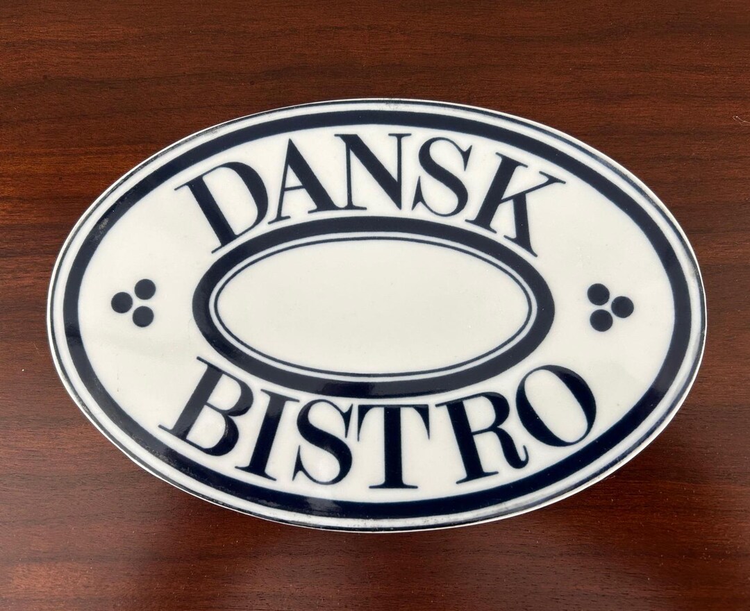 Dansk Bistro Logo Trivet - Etsy