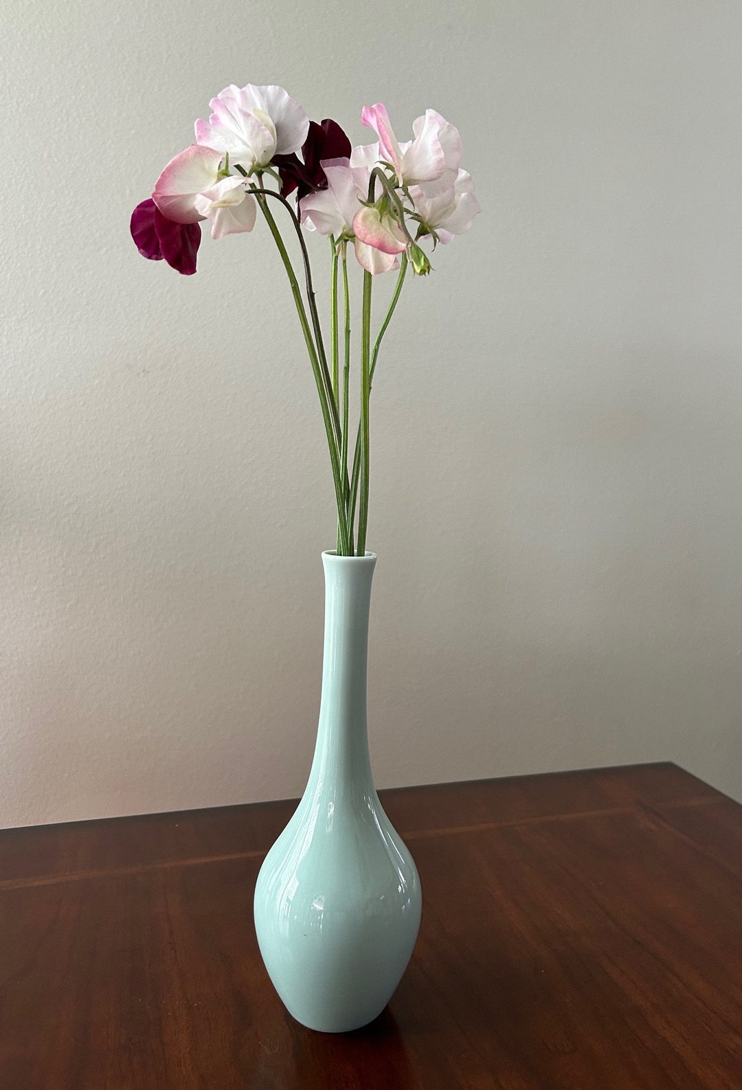 Narrow Neck 10" Vase - Etsy