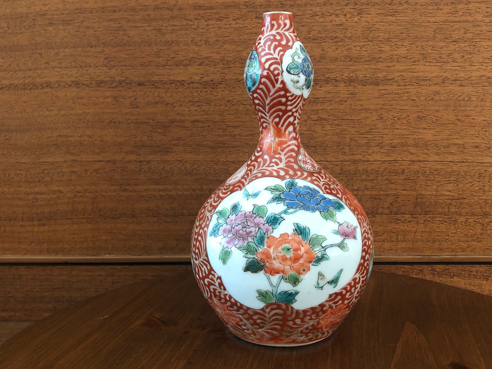 Red Double Gourd Vase - Etsy