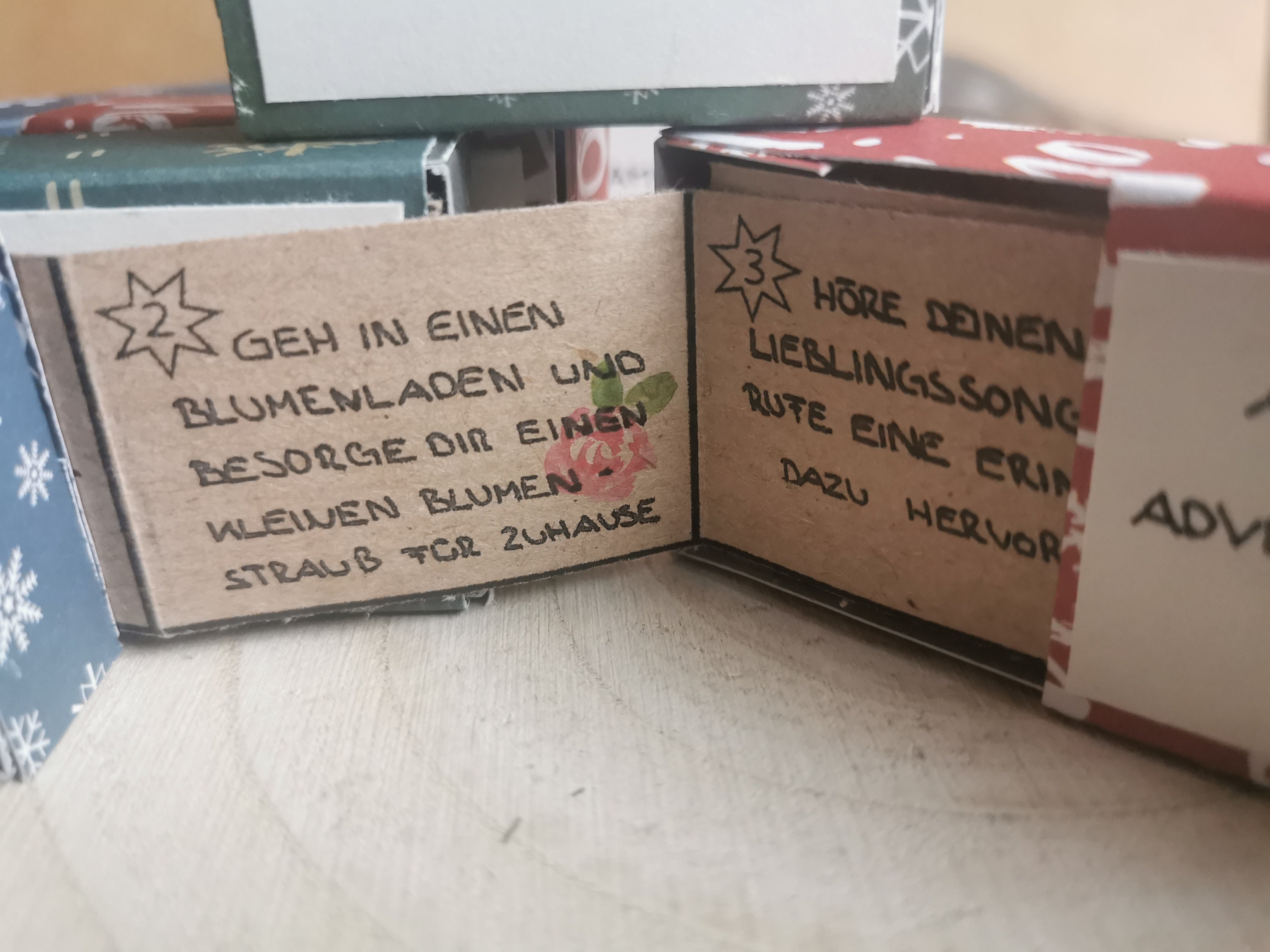 Mindfulness Advent Calendar to Go / With New Tasks - Etsy