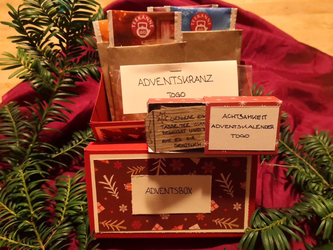Advent Box Christmas - Etsy