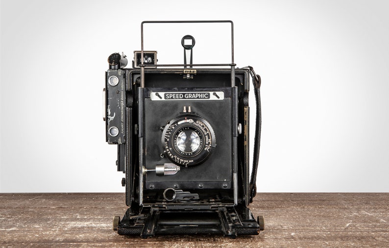 Graflex Speed Graphic 4x5 Large Format Press Film Camera with | Etsy