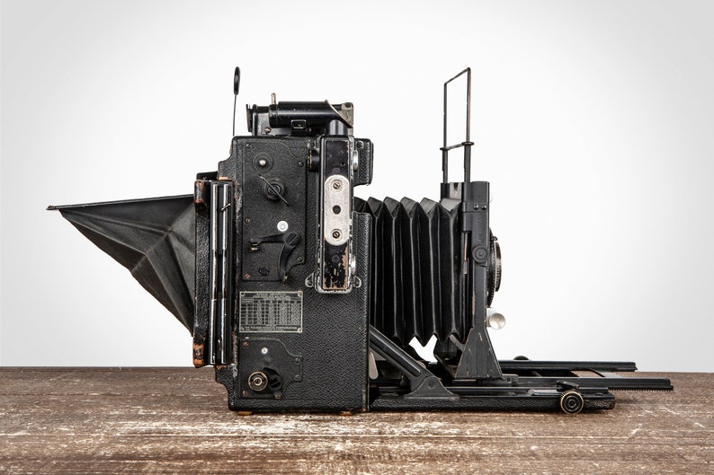 Graflex Speed Graphic 4x5 Large Format Press Film Camera with | Etsy