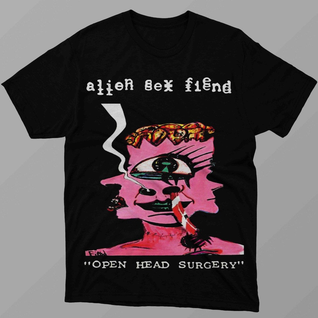 Alien Sex Fiend Tshirt Post Punk Goth Etsy Canada