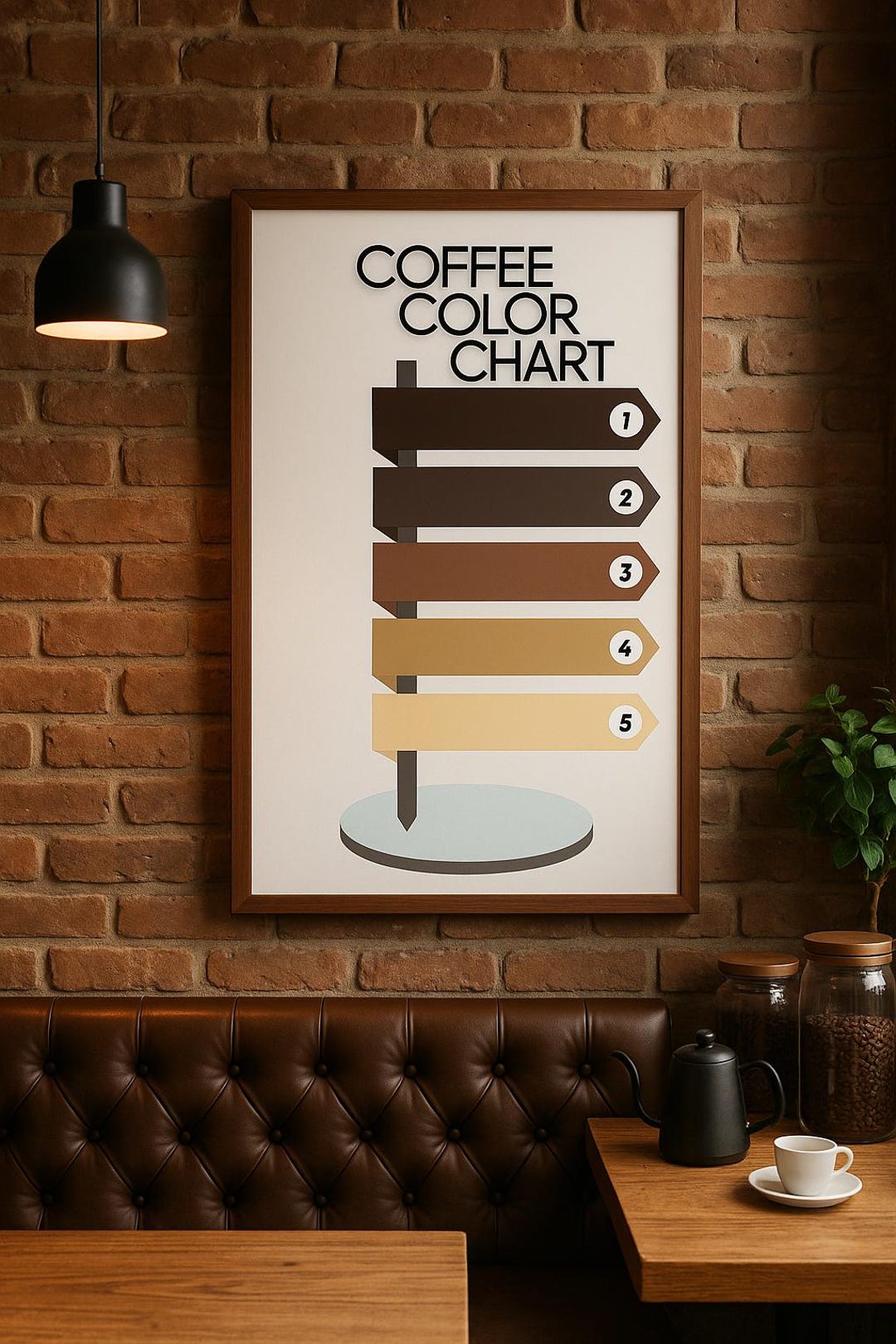 Official Coffee Color Chart - Digital Download - Etsy Canada
