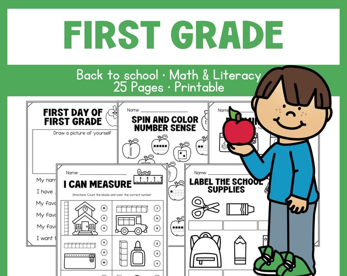 Fall, Winter, Spring and Summer Seasonal Bundle-math & Literacy Pack ...