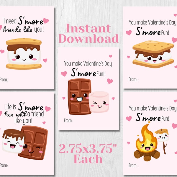 Smores Valentine - Etsy