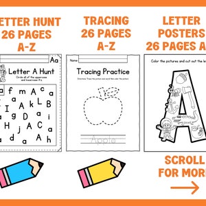 Letter of the Week - Printable - Alphabet Worksheets - Phonics ...