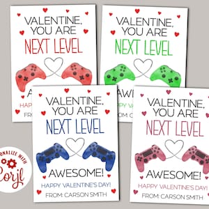 Gamer Valentine - Editable - Printable - Digital Download - Etsy