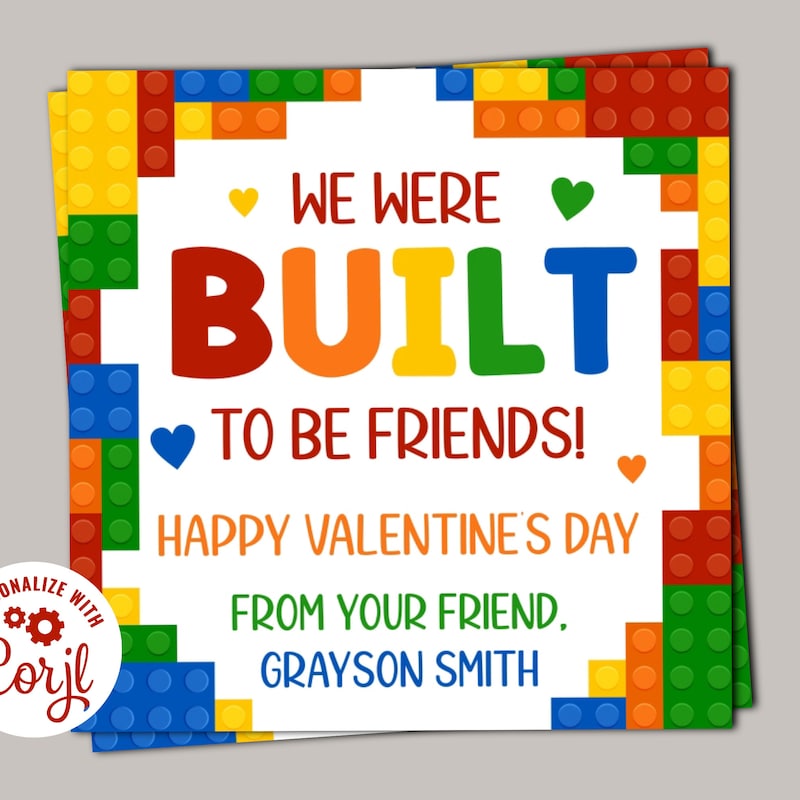 Valentine Blocks - Etsy