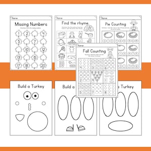 Preschool Worksheets - Printable - Homeschool - Teacher Resources ...