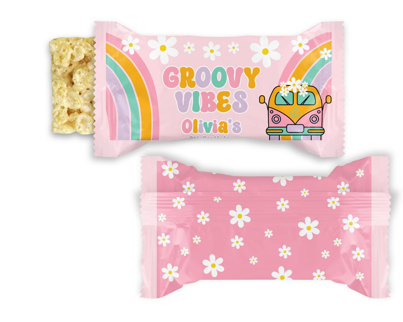 Groovy Birthday Decorations - Bundle - Editable - Printable - Chip Bag ...