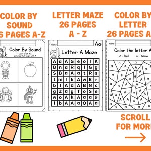 Letter of the Week - Printable - Alphabet Worksheets - Phonics ...