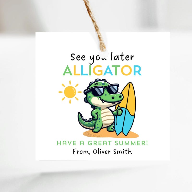 See You Later Alligator - Etsy