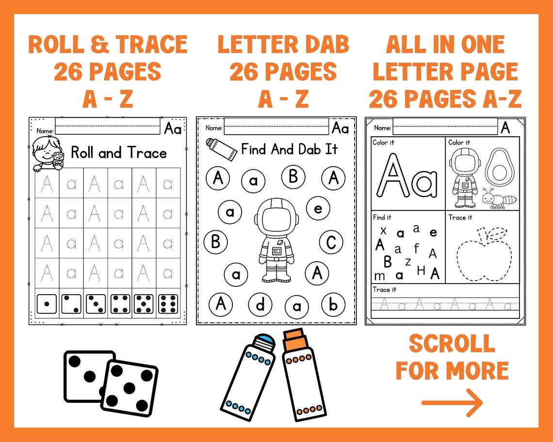 Letter of the Week - Printable - Alphabet Worksheets - Phonics ...