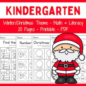 Kindergarten Worksheets - Printable - Homeschool - Teacher Resources ...