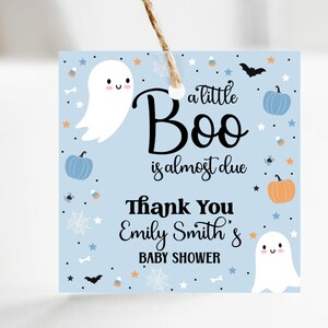 Little Boo is Almost Due - Halloween Baby Shower - Printable ...