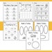 Kindergarten Worksheets - Printable - Homeschool - Teacher Resources ...
