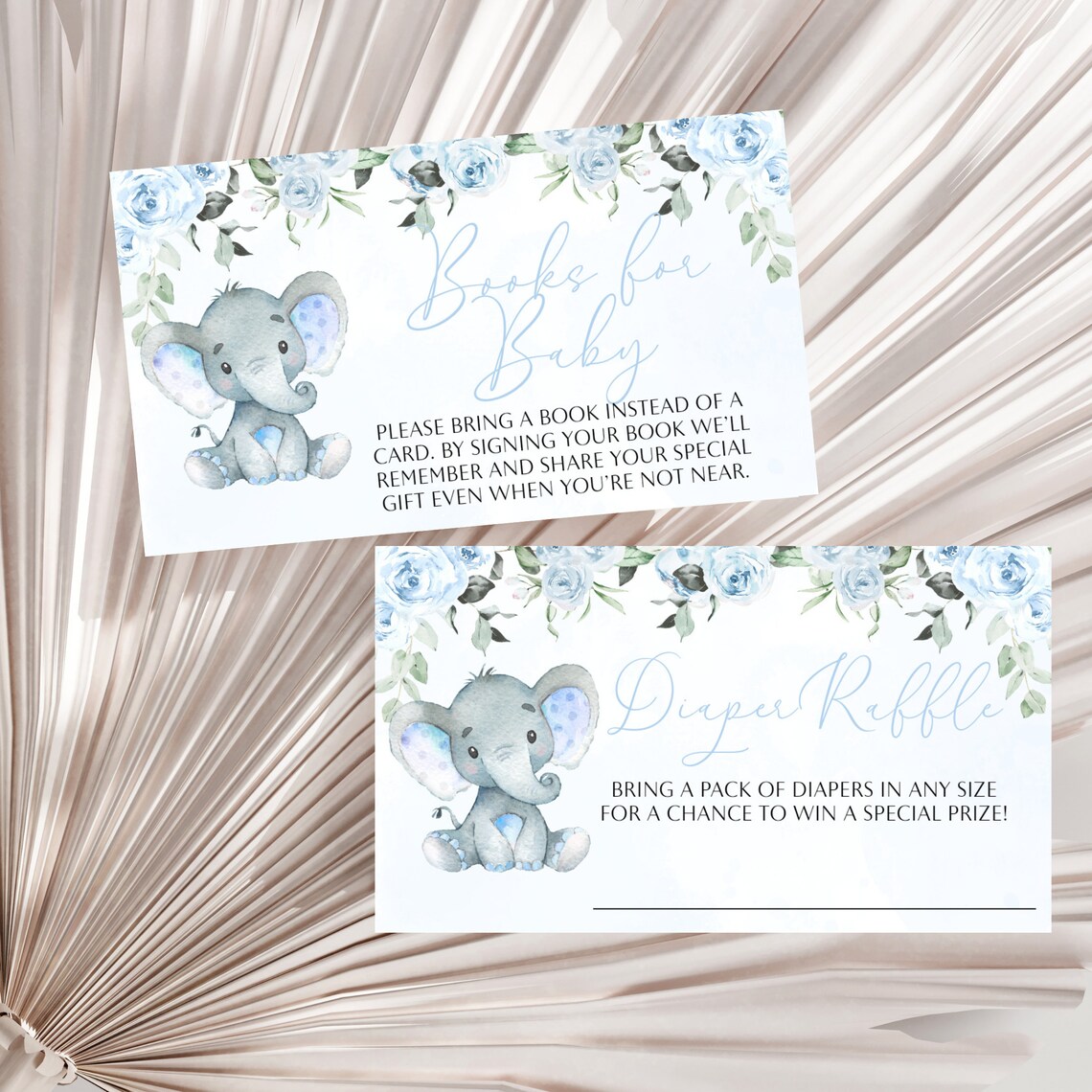 Elephant Bundle - Baby Shower - Editable - Printable - Decorations ...