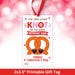 Pretzel Valentine Tag - Printable - Class Valentines - Cute Valentine ...