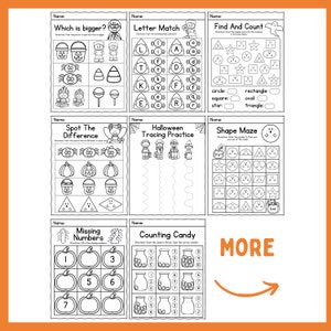 Preschool Worksheets - Printable - Homeschool - Teacher Resources ...