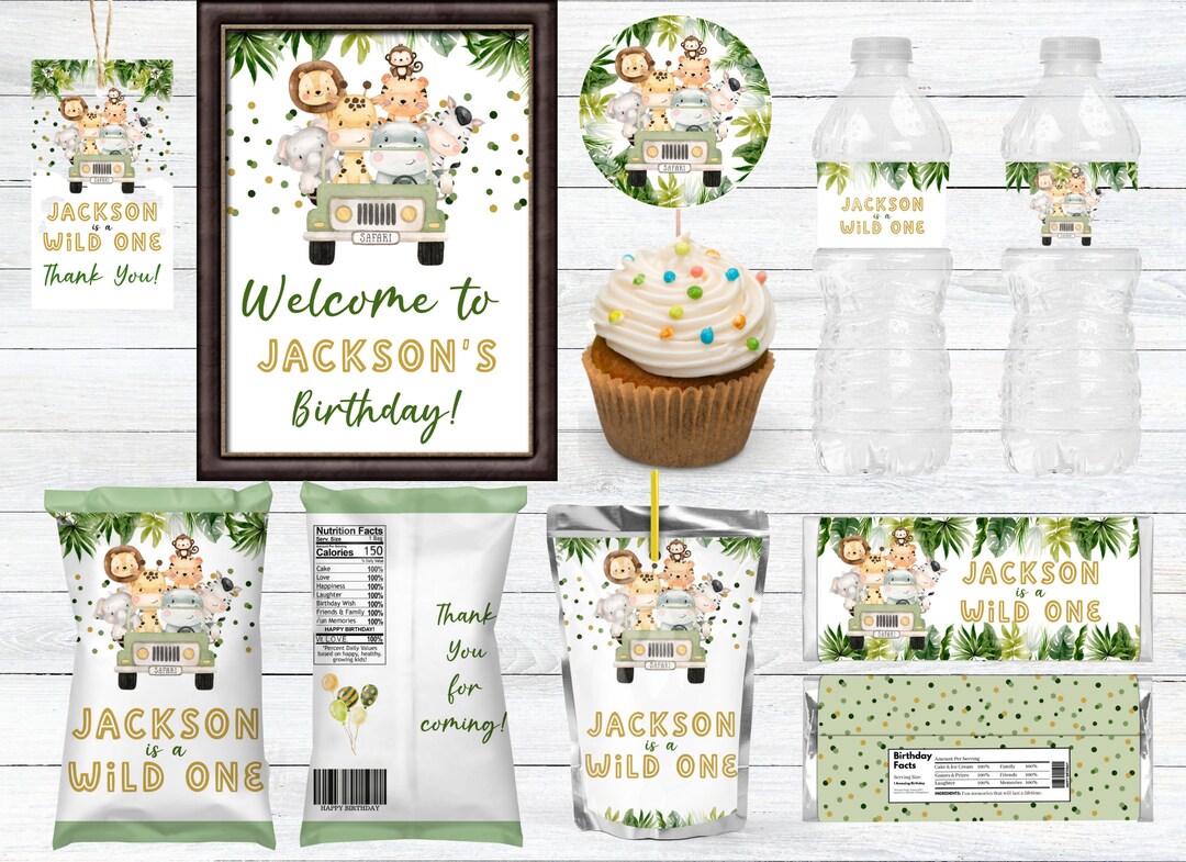 Safari Jungle Theme Baby Shower Ideas and Parties