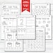 Printable Daily Calendar Pages Worksheets Kids Instant - Etsy