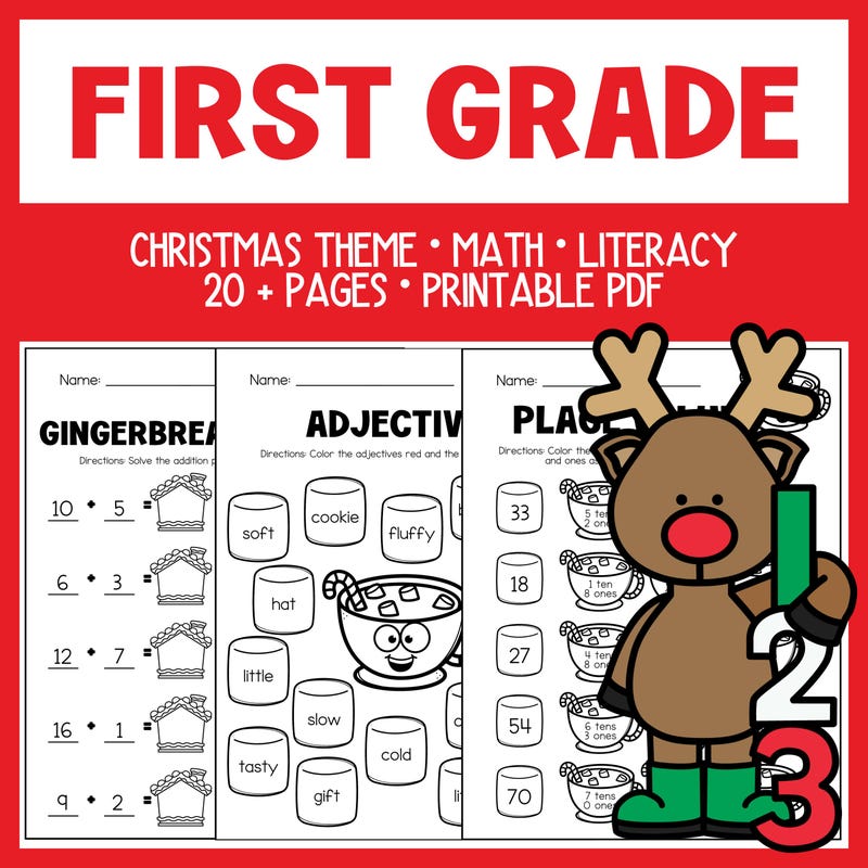 2nd Grade December - Etsy