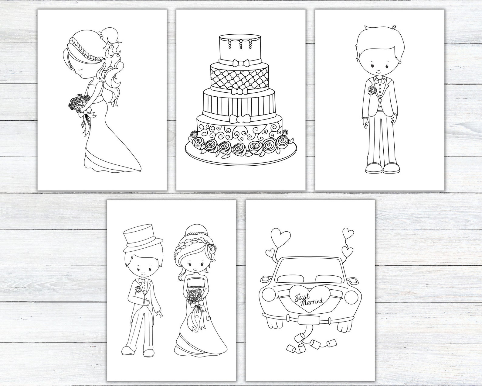 Wedding Activity Printable Instant Download Kids Wedding - Etsy