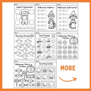 Kindergarten Worksheets - Printable - Homeschool - Teacher Resources ...