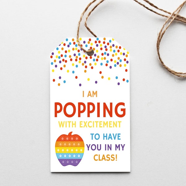 Back to School Gift Tags - Etsy