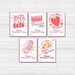 Retro Valentine Cards - Printable - Groovy - School Valentine - Class ...