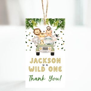 Jungle Birthday Party - Package - Bundle - Editable - Printable - Chip ...
