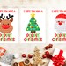 Pop It Tags Printable Christmas Gift Tags Favor Tags - Etsy