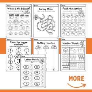 Preschool Worksheets - Printable - Homeschool - Teacher Resources ...