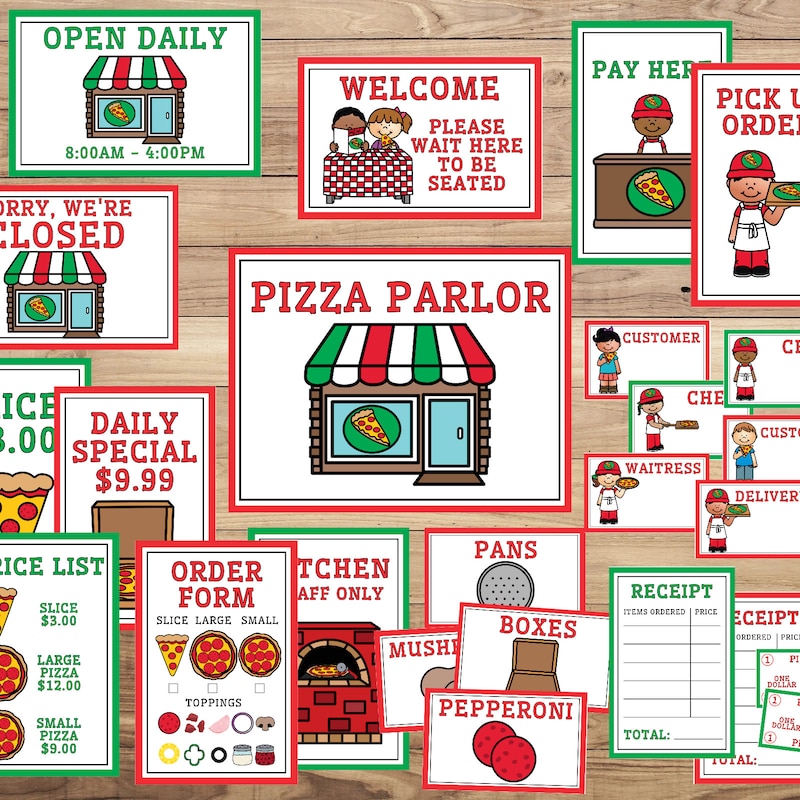 Pizza Parlors On - Etsy