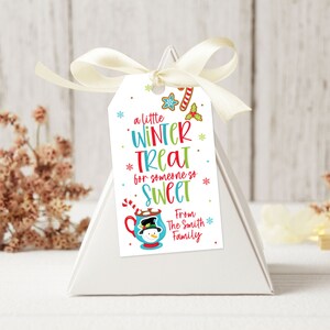 Treat Gift Tag Editable Printable Digital Download - Etsy