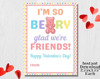 Gummy Bear Valentine | Etsy