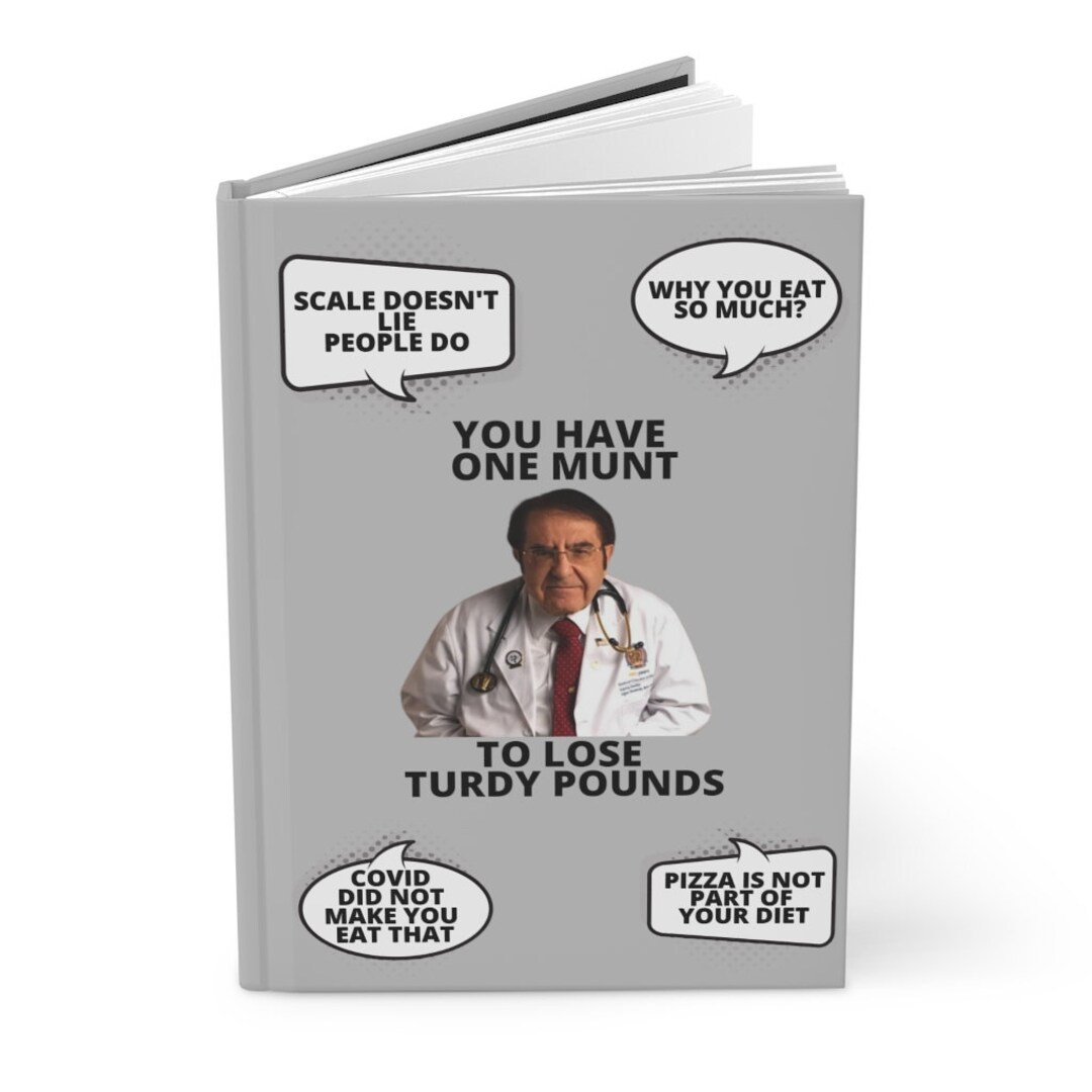 Dr. Now Weight Loss Journal, Weight Loss Notebook, Funny Dr Now Tracker ...