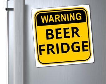Warning Beer Fridge Sign - Etsy