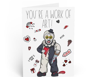 Funny Clown Card - Etsy