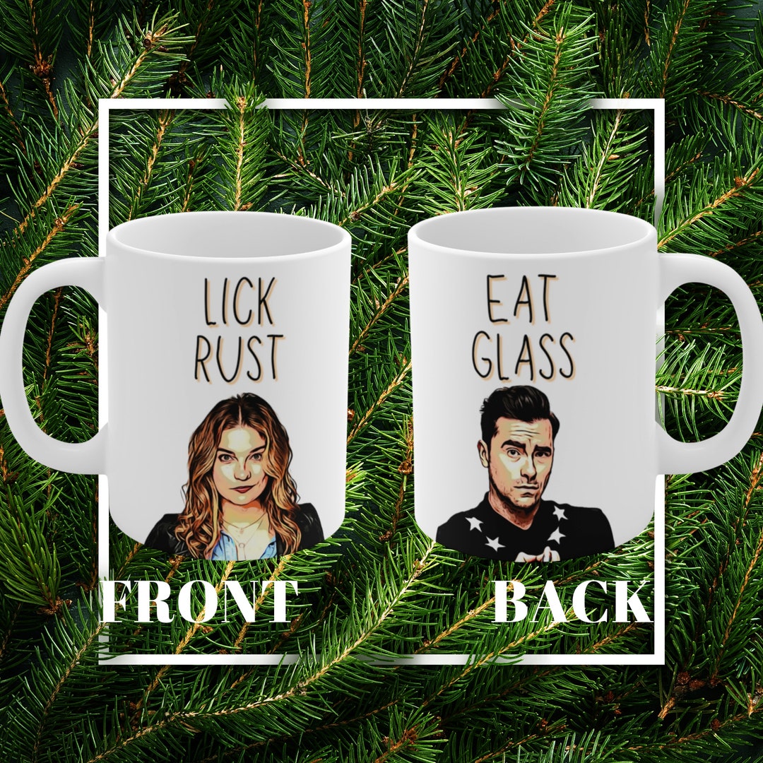 Mug Eat Glass Lick Rust Creek Mug David Rose Mug Alexis - Etsy France
