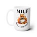 Fox Coffee Mug, Man I Love Foxes MILF Ceramic Cup, Fox Lover Gift ...