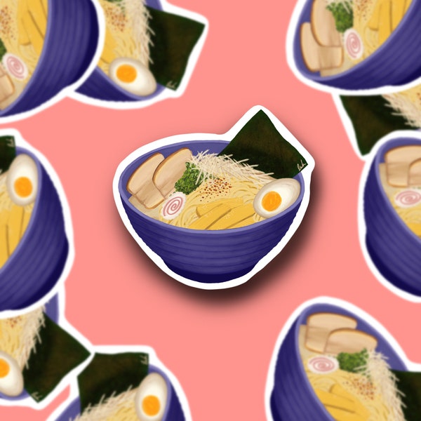 Ramen Stickers - Etsy