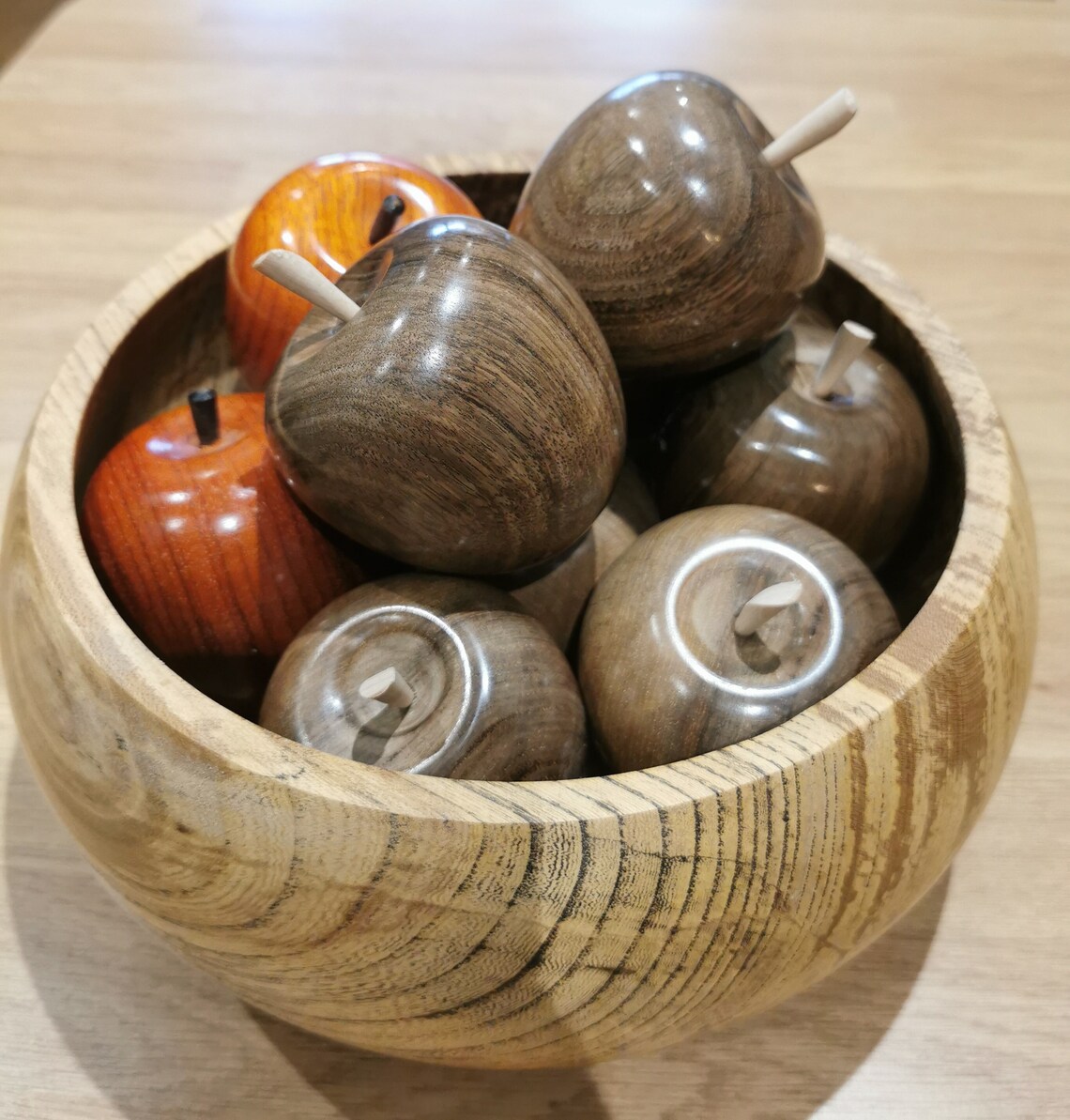 Wooden Fruits - Etsy