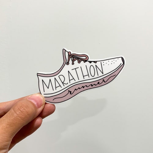 Trail Runner Vinyl Decal Sticker Running 5K 10K 13.1 26.2 - Etsy