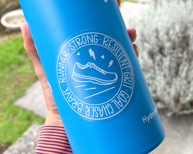 Runner Sticker / Running Sticker / Running Shoe Sticker - Etsy