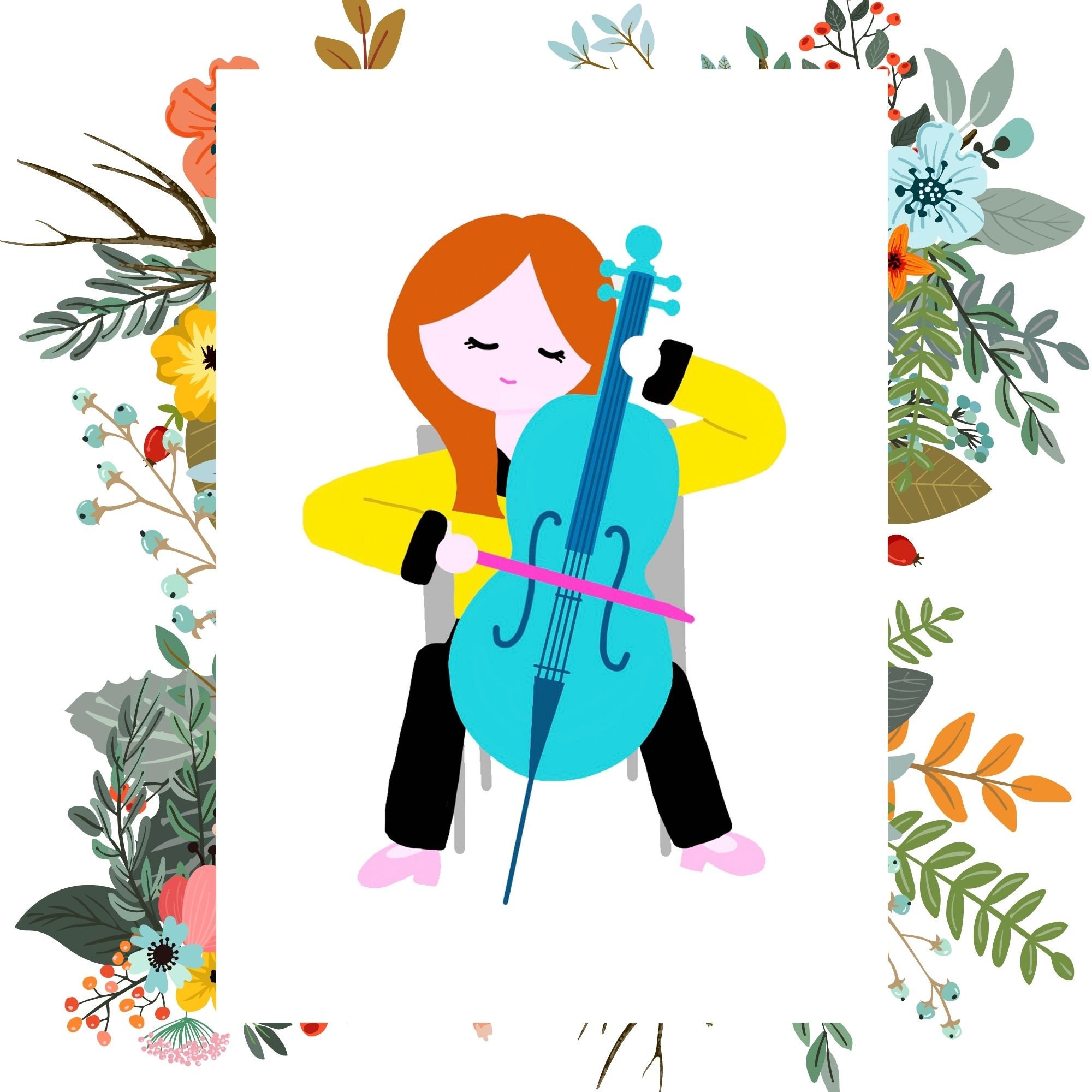 Custom Digital Portrait, Printable Custom Color Block Portrait Digital ...